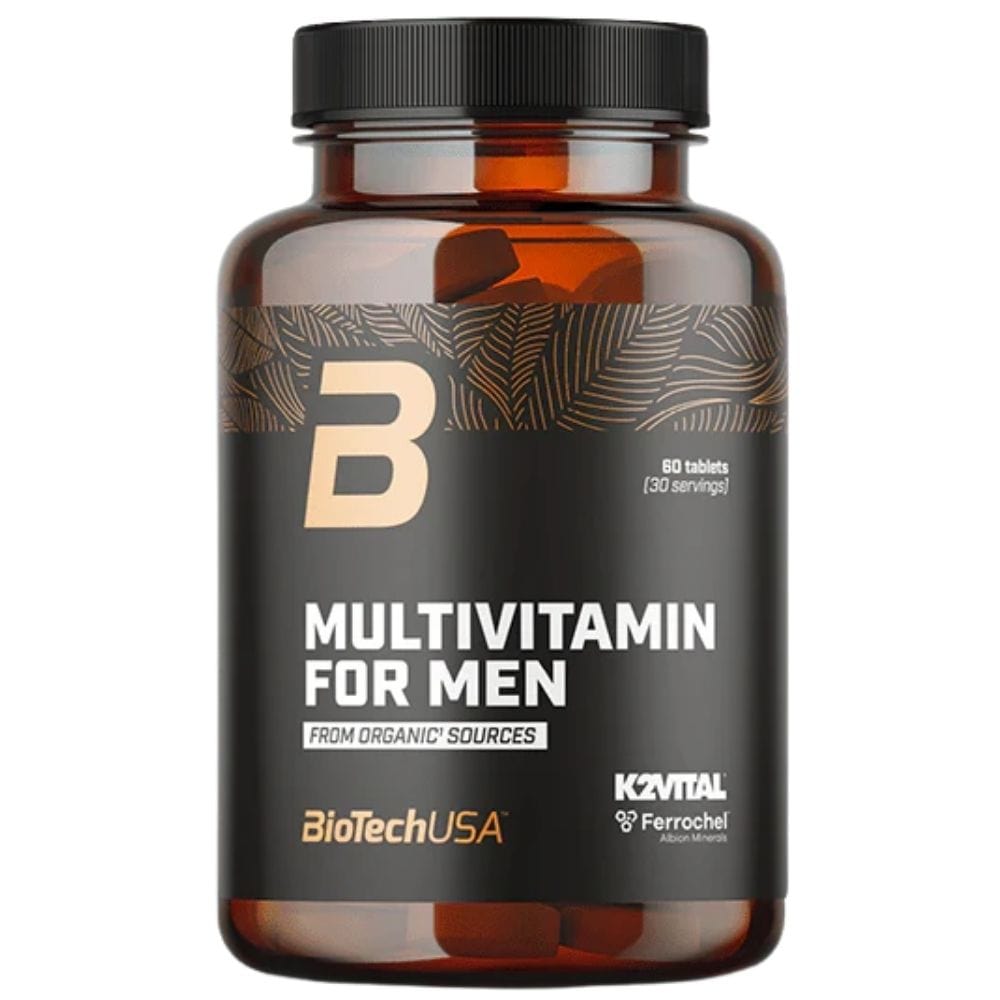 BioTech USA Multivitaminai vyrams – 60 tablečių – Medpak