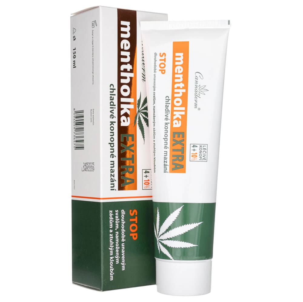Cannaderm Mentholka EXTRA atšaldantis gelis raumenų ir sąnarių skausmui ...